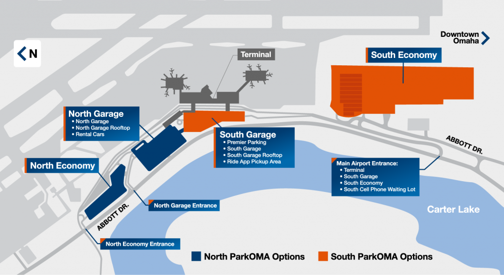 Learn About ParkOMA | OMA Omaha Eppley Airfield